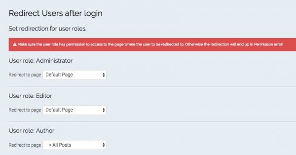 How Can I Redirect The User To Any Page Acmeedesign Support System