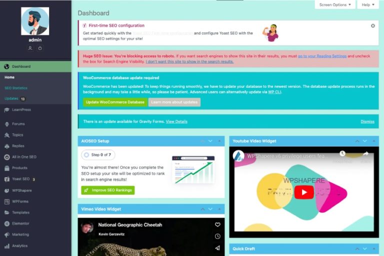 Getting started with WPShapere – Installation – AcmeeDesign Support System